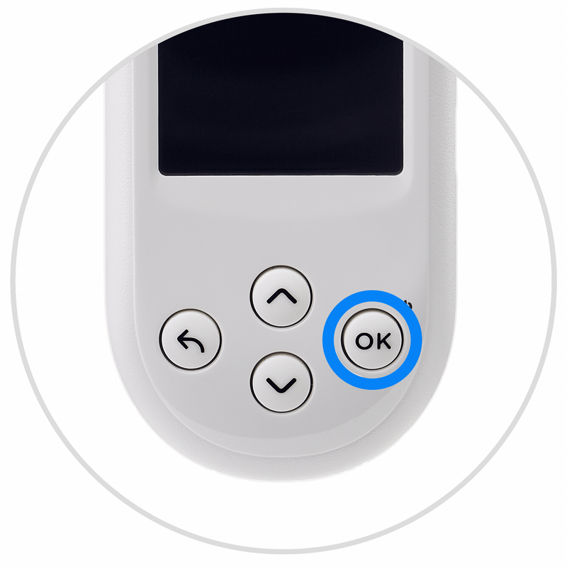 3 easy steps to use OneTouch Verio Reflect® meter